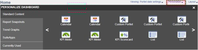 Learn About Netsuite Dashboard And How To Personalize Netsuite Dashboard